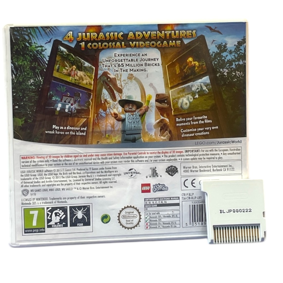 Pre-owned LEGO Jurassic World 3DS Game - Own4Less